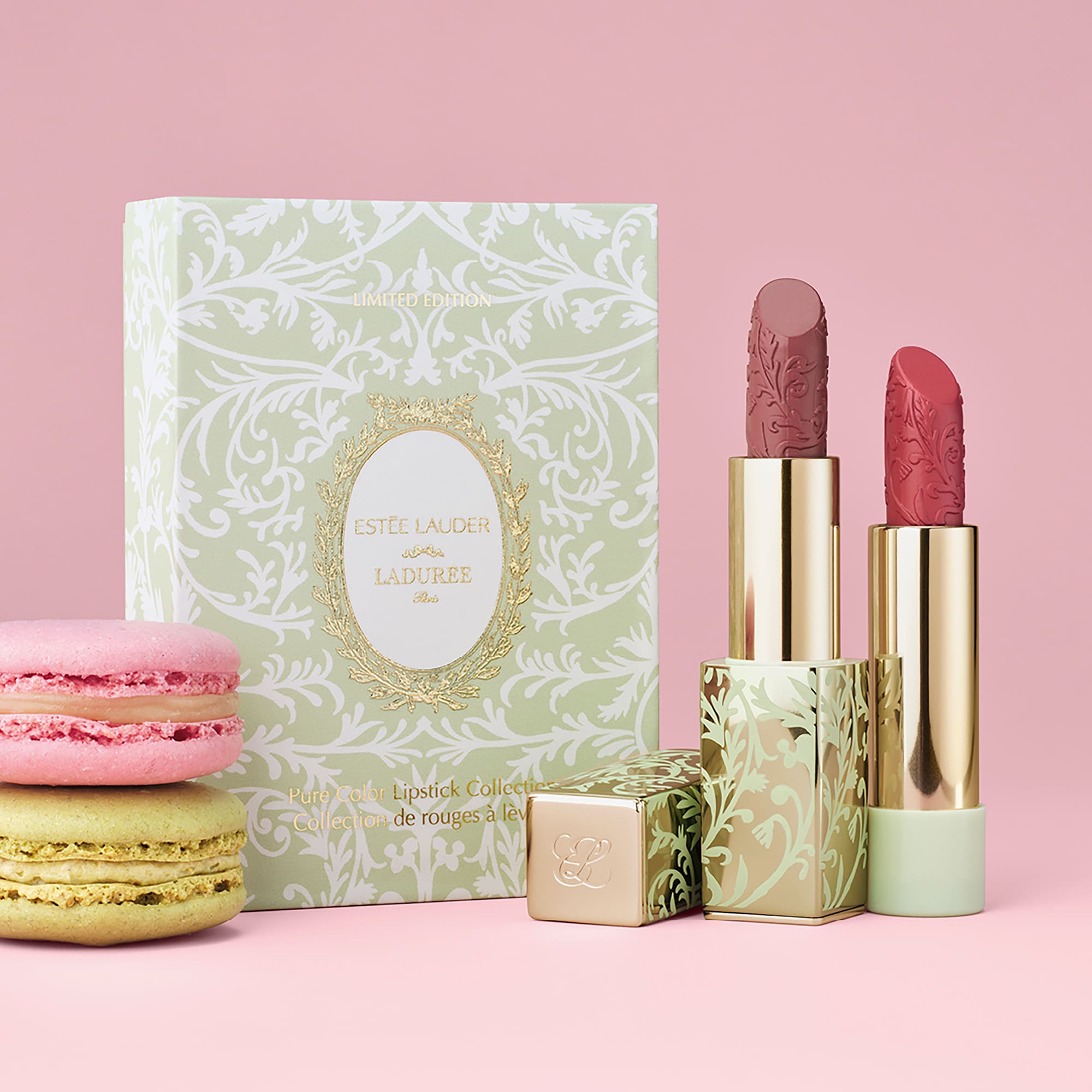 Estée Lauder x Ladurée Limited Edition Pure Color Lipstick Collection ...